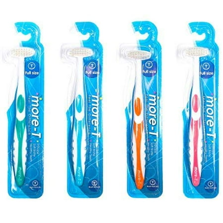 lly Wrapped Soft Bristle Flossing Whitening Manual Toothbrush -Gum ...