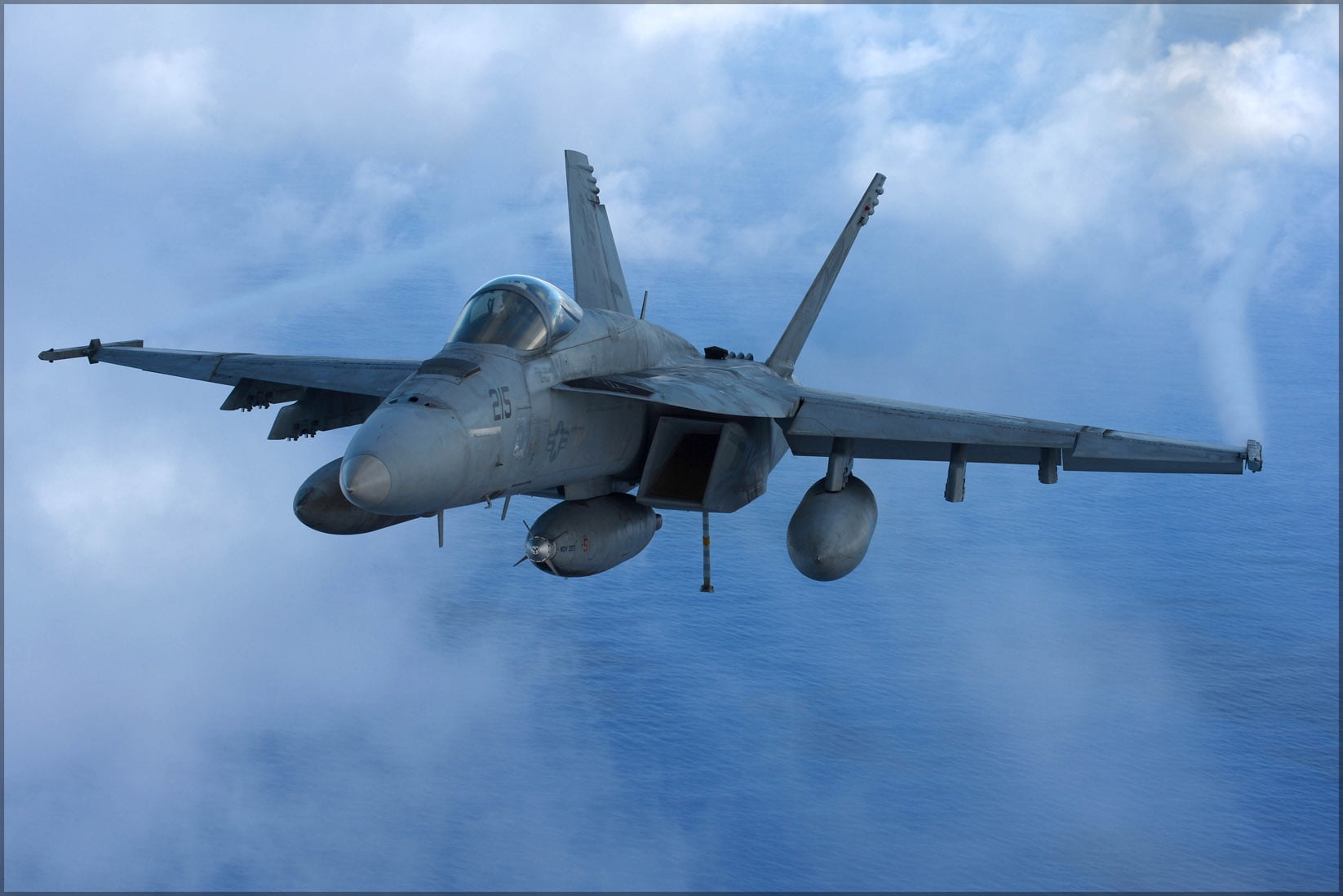 24"x36" Gallery Poster, FA-18E Super Hornet f-18 aircraft Strike ...