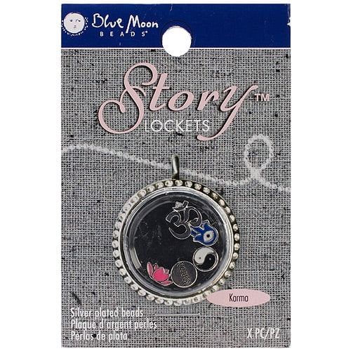 Blue Moon Story Lockets Metal Charm Assortment, 5pk - Walmart.com