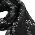 Premium Music Notes & Chords Fashion Scarf Wrap - Different Colors ...