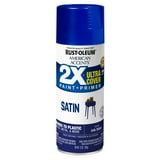 Ink Blue, Rust-Oleum American Accents 2X Ultra Cover Satin Spray Paint ...