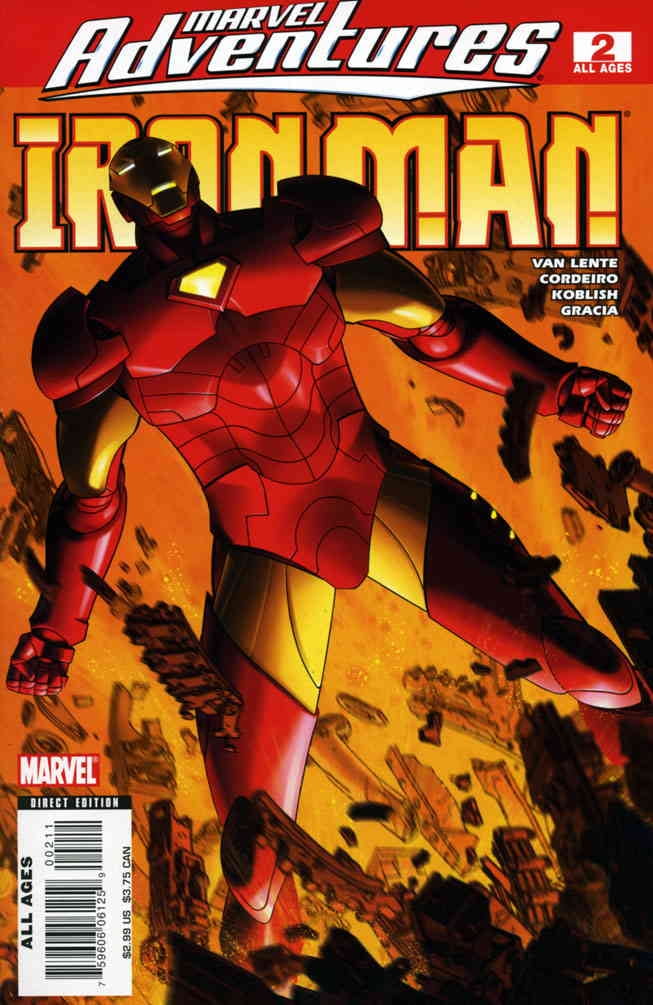 Marvel Adventures Iron Man #2 VF ; Marvel Comic Book - Walmart.com
