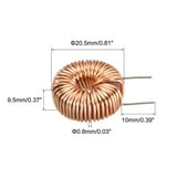 Toroid Inductance Copper Coil Magnetic Inductor 15uH 6A for DIY Pack of ...