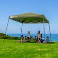 Solo Steel 90 11 x 11 ft. Slant Leg Canopy - Black - Walmart.com
