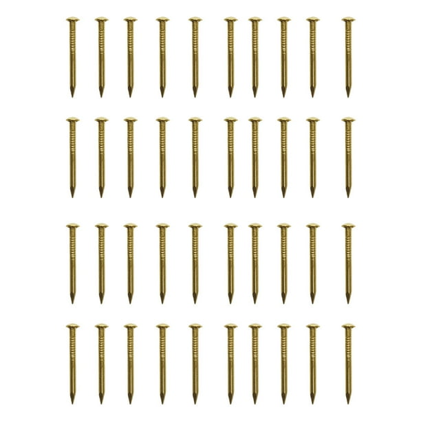 Goriertaly 100pieces Secure And Durable Brass Nail Tacks For Easy ...