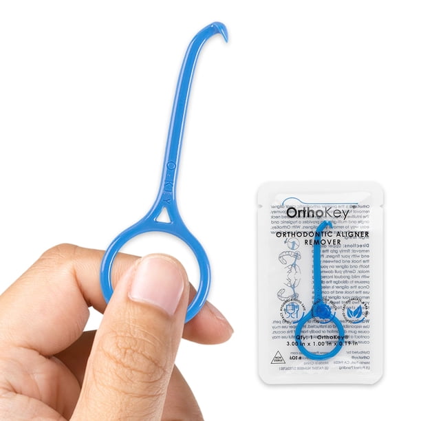 OrthoKey Clear Aligner Removal Tool - Hygienic Retainer Removal Tool ...