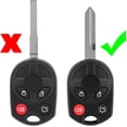 Key Fob Remote Replacement Fits for Ford Ed Expedition Explorer Flex ...