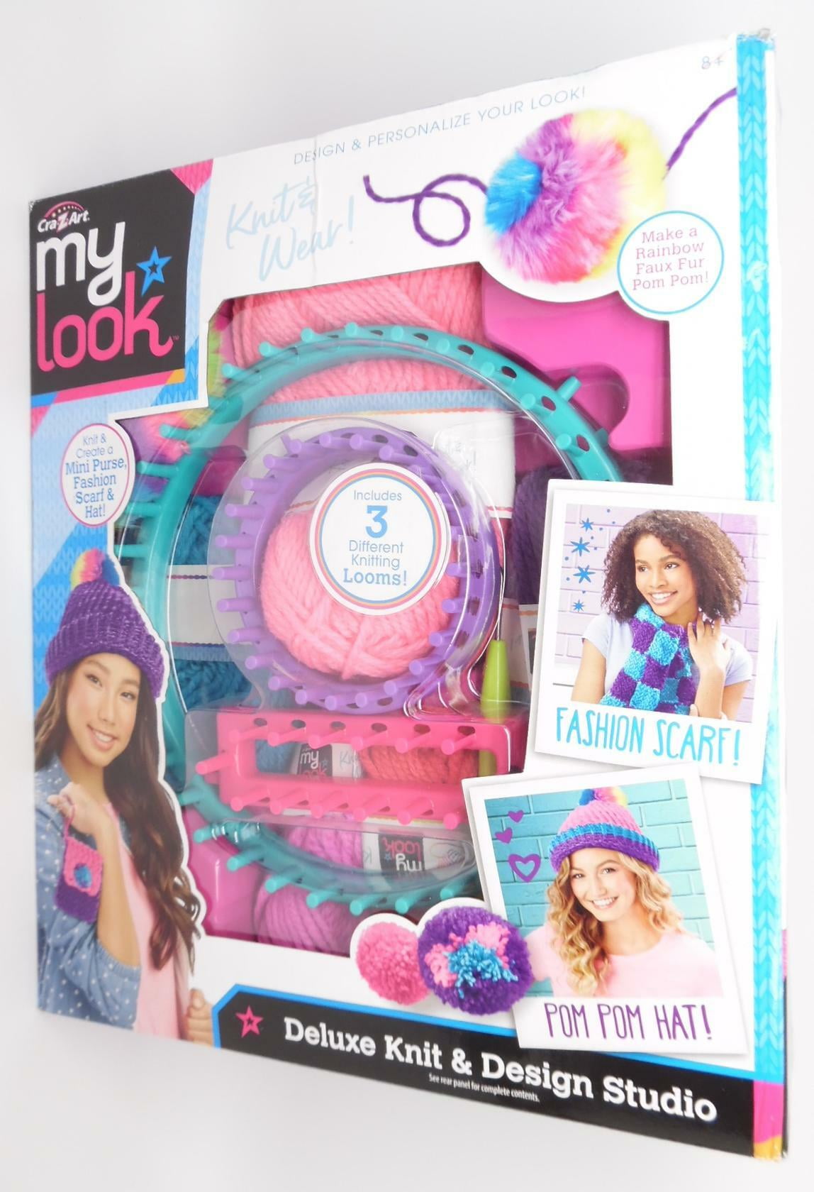 Cra-Z-Art My Look Deluxe Knit & Design Studio Design & Personalize ...