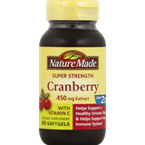 Super Strength Cranberry Extract 450mg with Vitamin C, 60 Immune ...