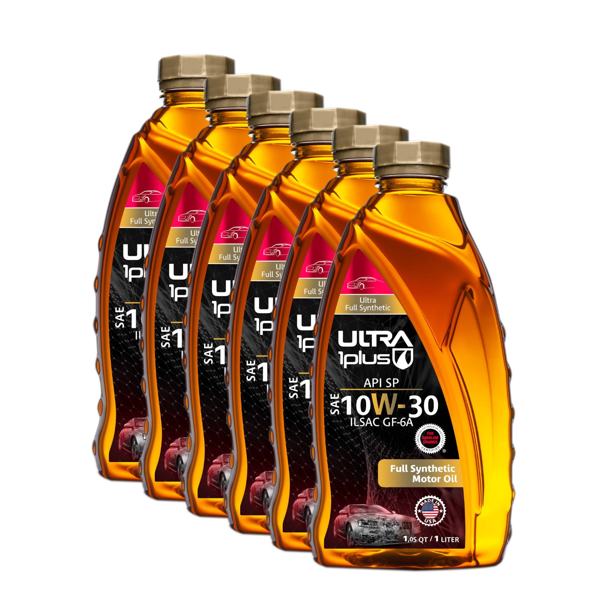 Ultra1Plus™ 10W-30 Full Synthetic Motor Oil SP ILSAC GF-6A - Walmart.com