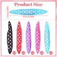 15 Pcs Hair Curler Rollers Soft Satin Sponge Rollers DIY Night Sleep ...