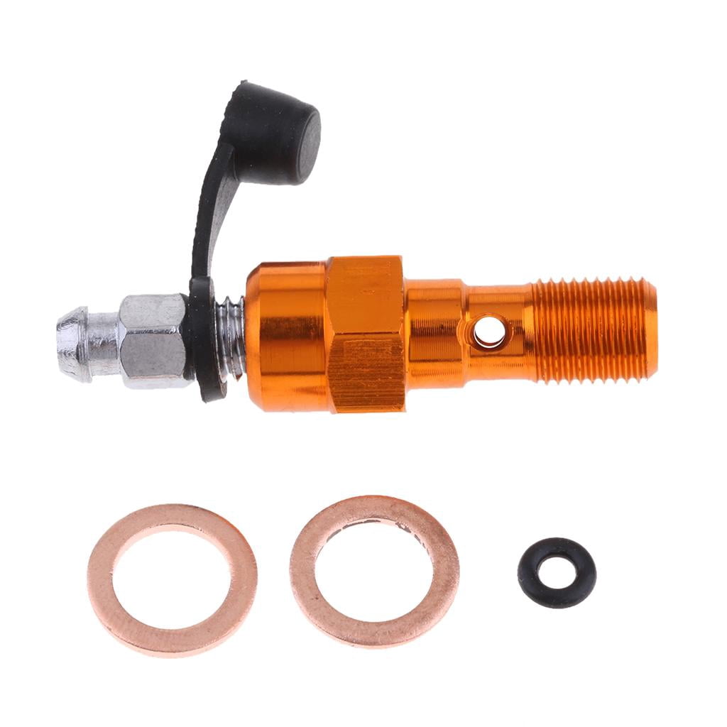 Perno de Banjo Único M10 Arandelas y Tapa Antipolvo para Motocicleta ...