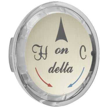 Delta Button Set - Hot / Cold - Clear - Walmart.com