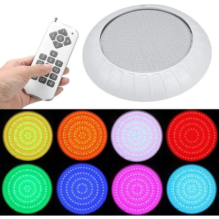LED RGB Swimming Pool Light, AC12V 35W 360 LED RGB Underwater Swimming Pool Light Multi-Color ...