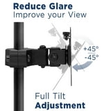 Mount-It! Adjustable Monitor Truss/Pole Mount | Fits 17"-32" Screens ...