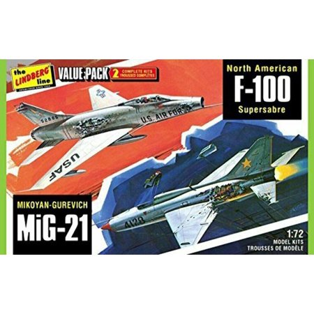 LINDBERG Vietnam Era Fighters F-100 Supersabre And Mig 21bd - Walmart.ca
