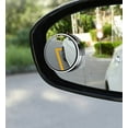 Suction Cup Car Blind (1 Set / 2 Pcs)Car Blind 360°Rotating And Swinging Wide Angle View For E ...
