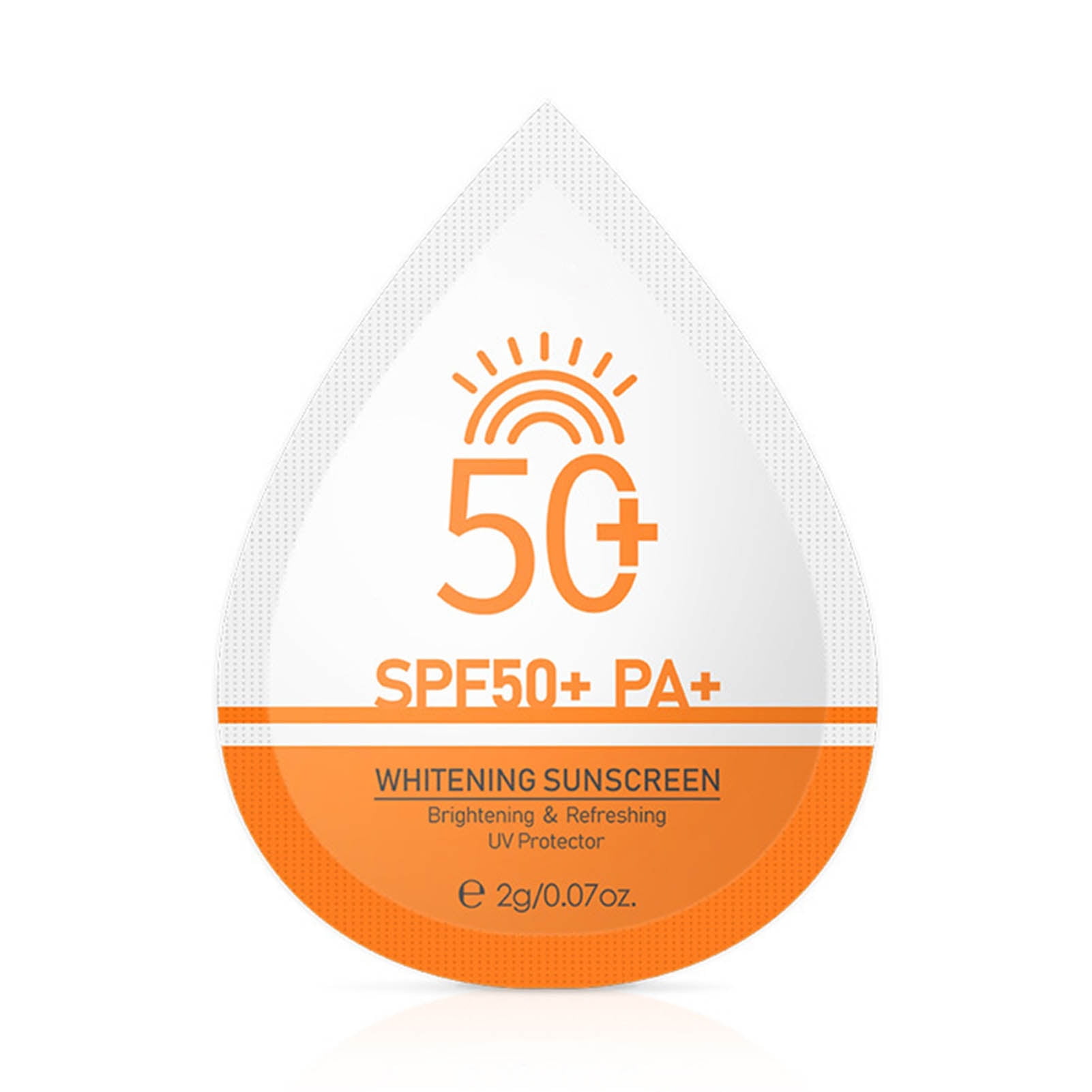 Sunscreen Spf 50 Sunscreen 2g007oz Paste Texture Bright Skin Makeup Spf50 Pa Facial