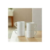 Cricut® Infusible Ink Compatible Stackable Ceramic Coffee Mugs, White ...