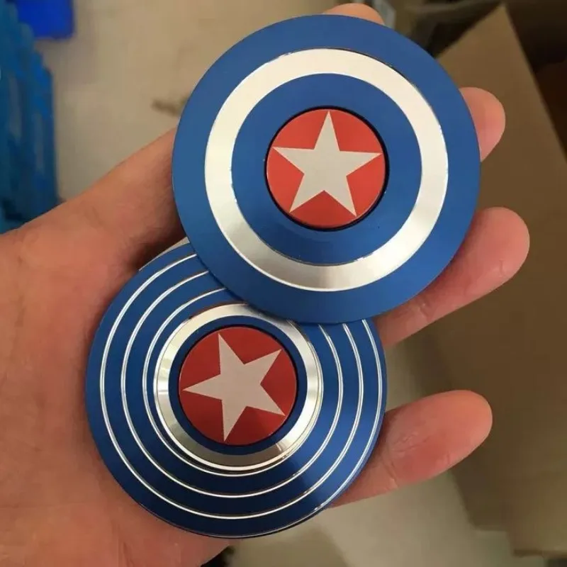 Marvel Los Vengadores Spiderman Capitán América Vertigo Shield Fidget ...
