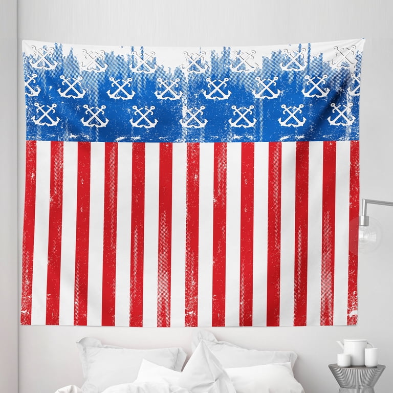 Crosses Marine American Flag