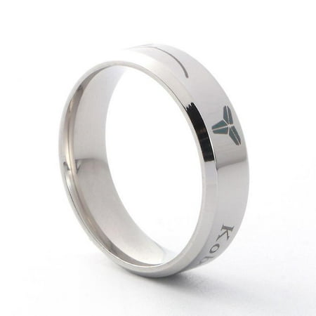 Nba Kobe James Curry Basketball All-star Titanium Steel Ring Souvenir ...
