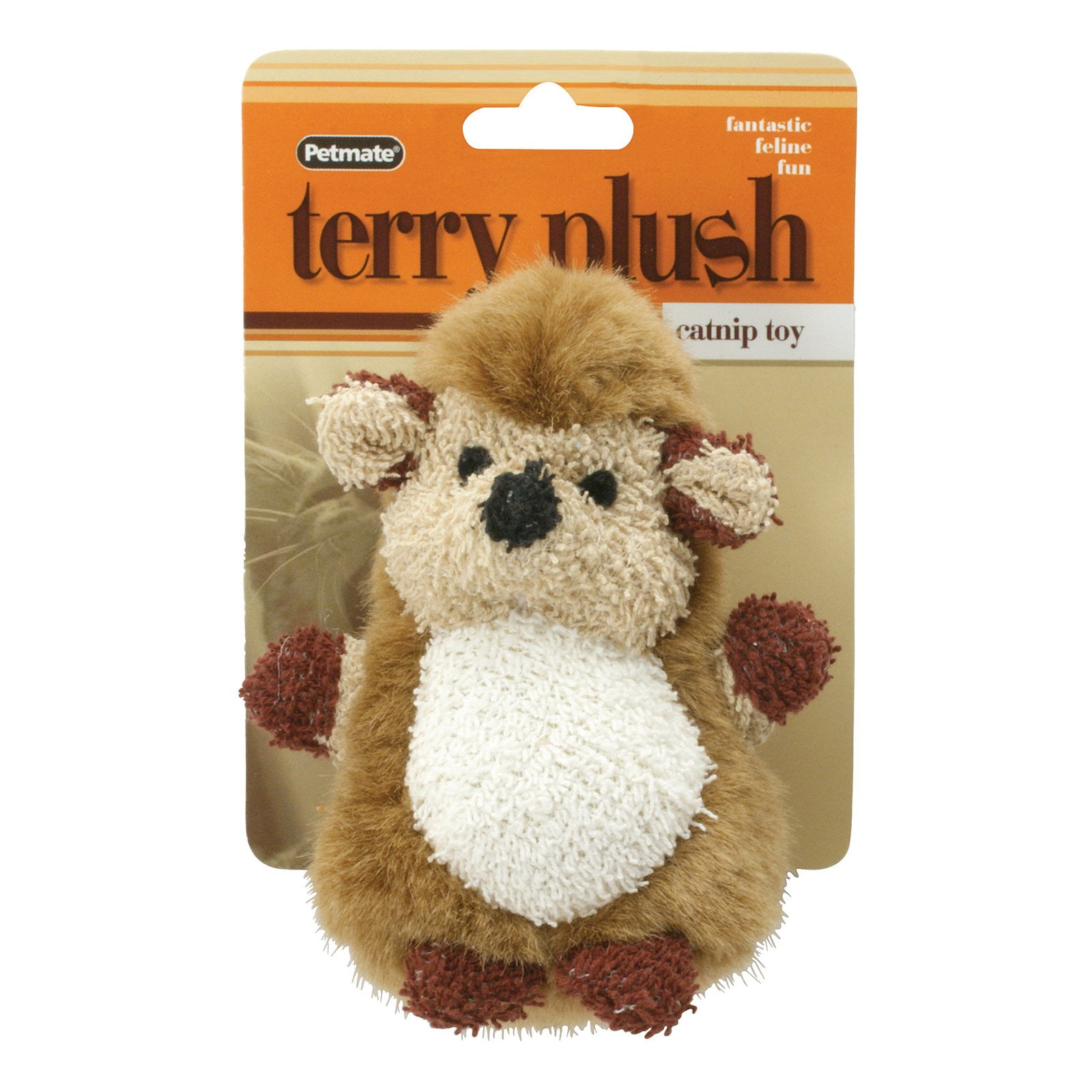 Petmate Terry Plush Hedgehog Catnip Toy - Walmart.com