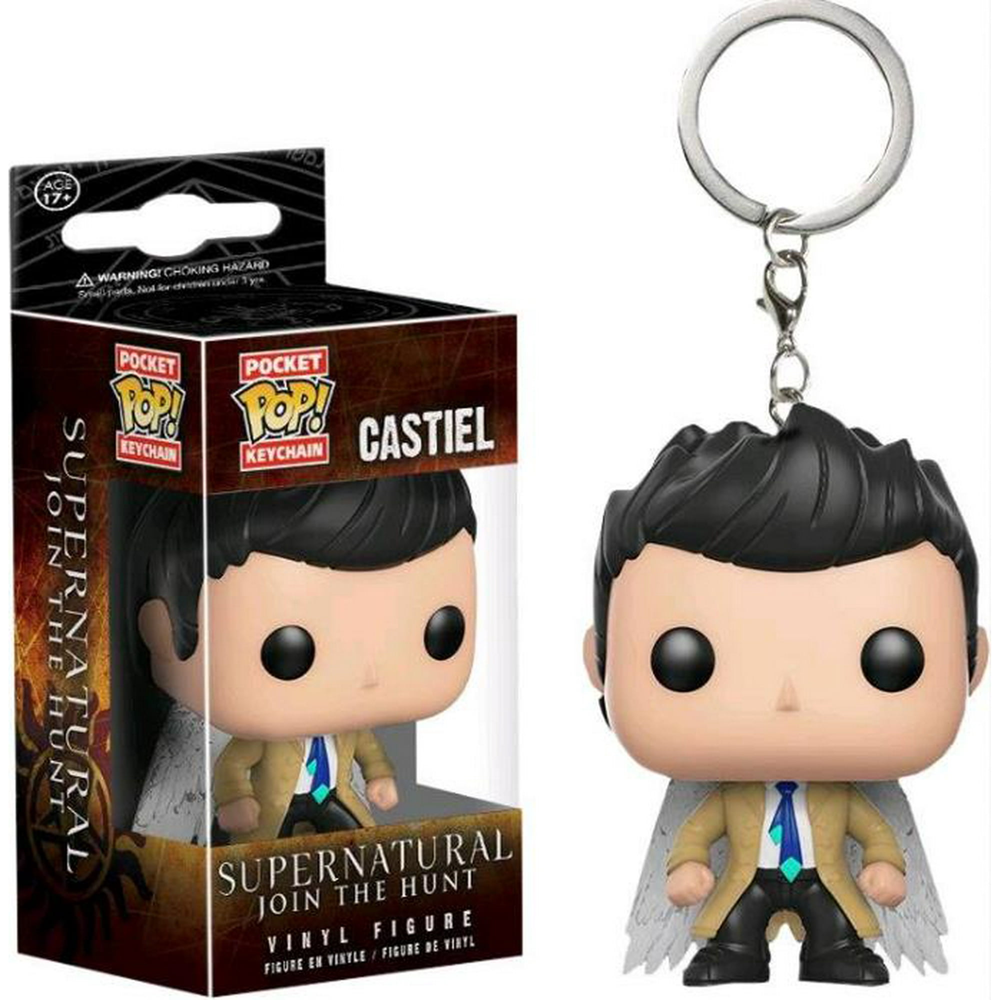Click here for Taozhi Funko Pop Keychain Supernatural Castiel Wit... prices