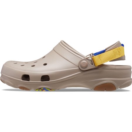 Crocs Unisex Classic All Terrain Clog, Mushroom/Multi, 11 US Men ...