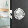 304 Stainless Steel Privacy Door Lock, Recessed Cup Handle Flush Pull ...