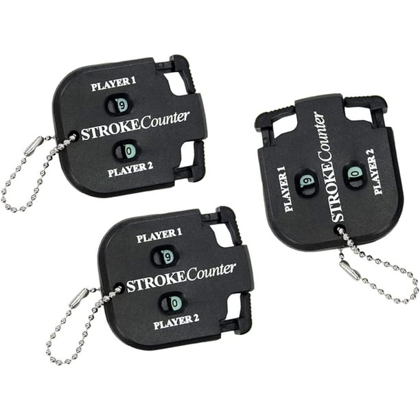 nipocaio 3 Pieces Golf Score Counter,Golf Hit Counter,Stroke Counter ...