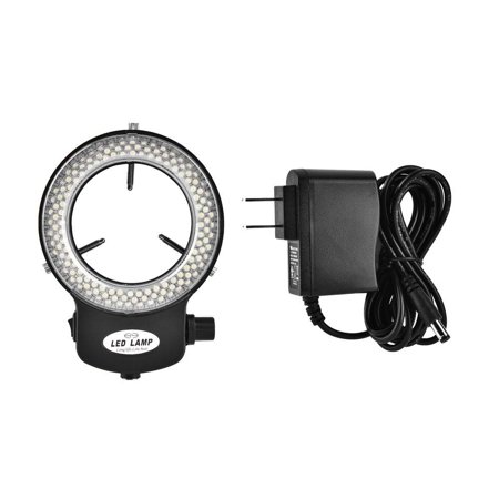 LED Ring Light, Microscope Camera 144 LED BeaLEDs Ring Light Source ...
