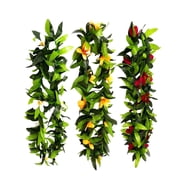 Plastic Flower Leis Luau Hawaiian Tropical Lot of 100 - Walmart.com