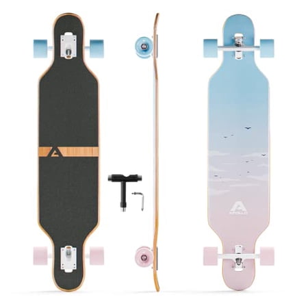 APOLLO Longboard Skateboards - Premium Long Boards for Adults, Teens ...