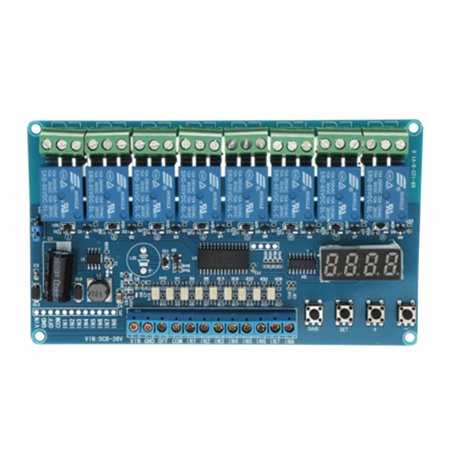 Relay Module, Multifunction 8 Channels 4 Channels Interface 8V-36V ...