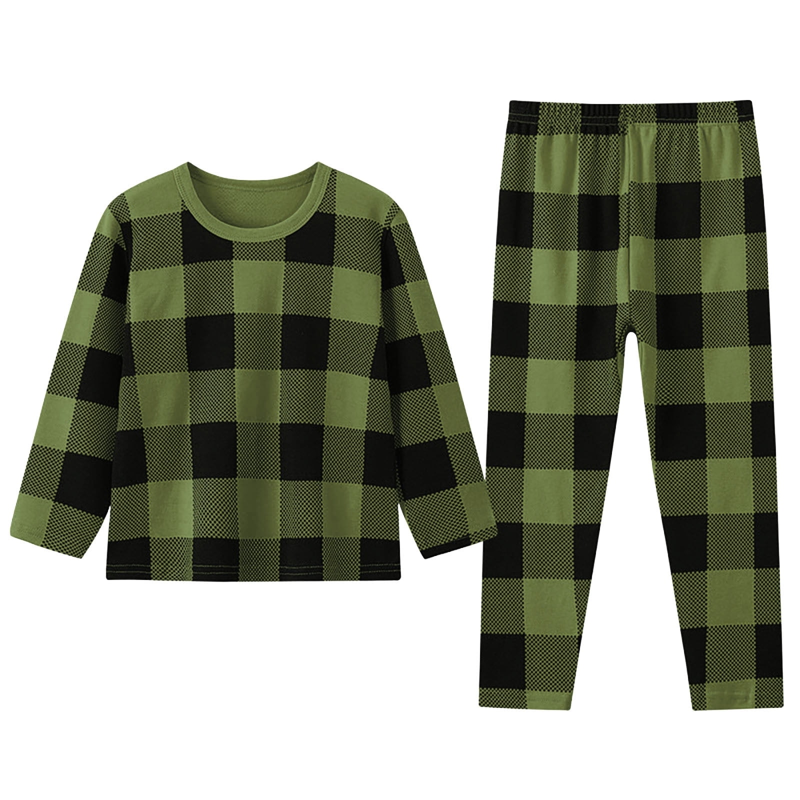 Click here for Mezzall Toddler Kids Baby Boys Girls Plaid Print P... prices