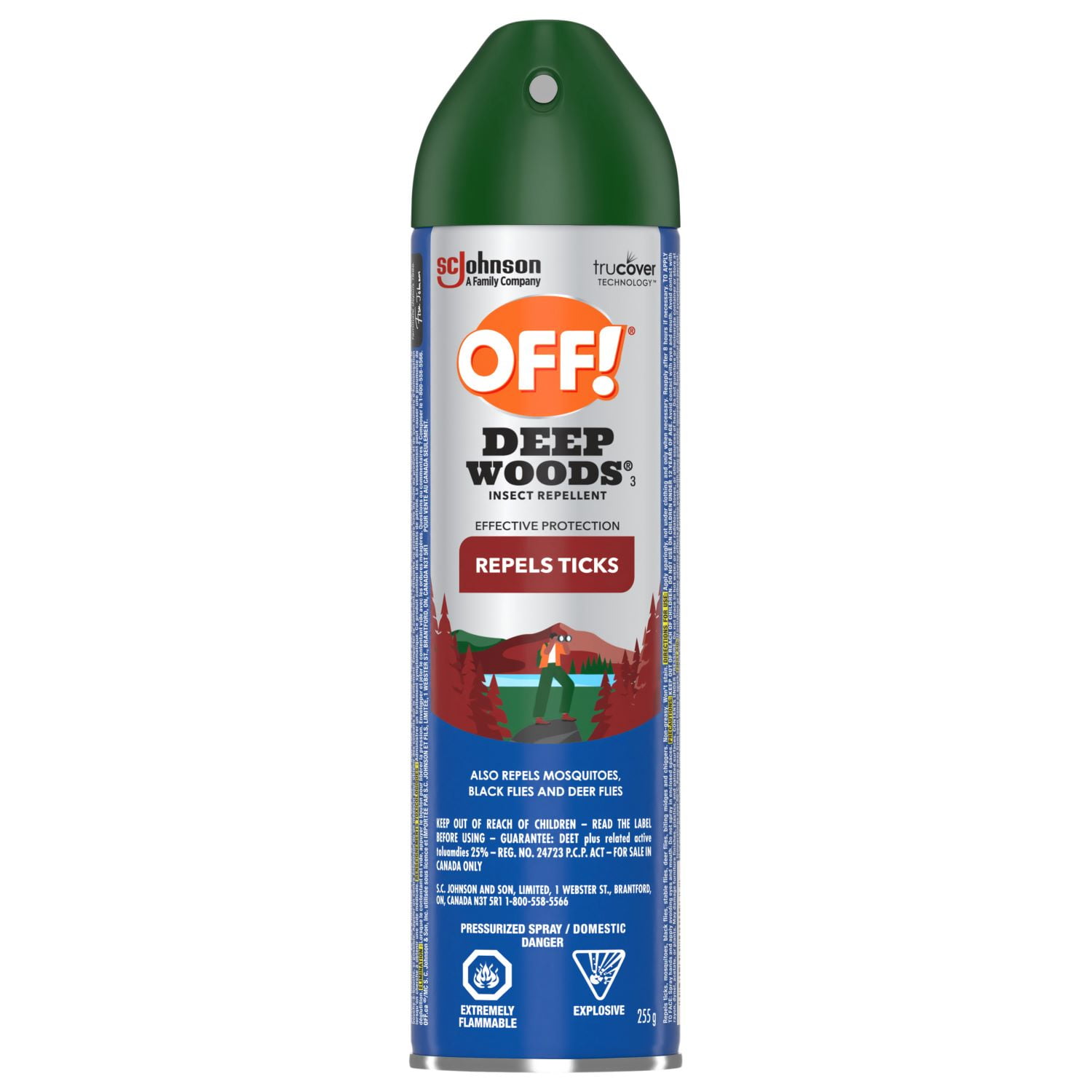 Click here for Off! Deep Woods Tick Insect Repellent 255g prices