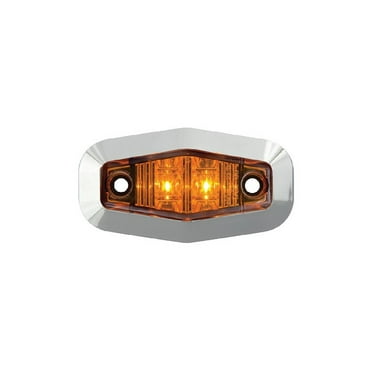 Grand General Red Thin Line 6 LED Marker and Clearance Sealed Light ...