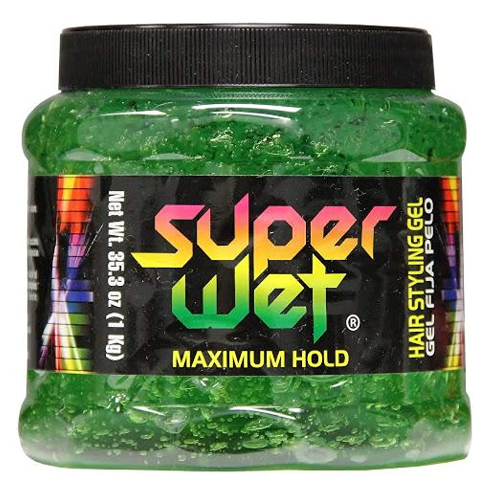 Super Wet Hair Styling Gel Green Maximum Hold, 2.2 Lb, 3 Pack - Walmart.com