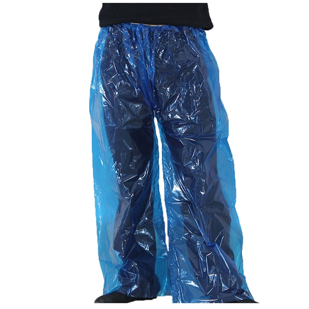 Click here for Xaszhn Disposable Rain Pants Adult Protective Wate... prices