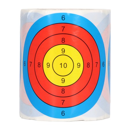 Shooting Target Paper, Aiming Aid Self Adhesive Target Stickers Archery ...