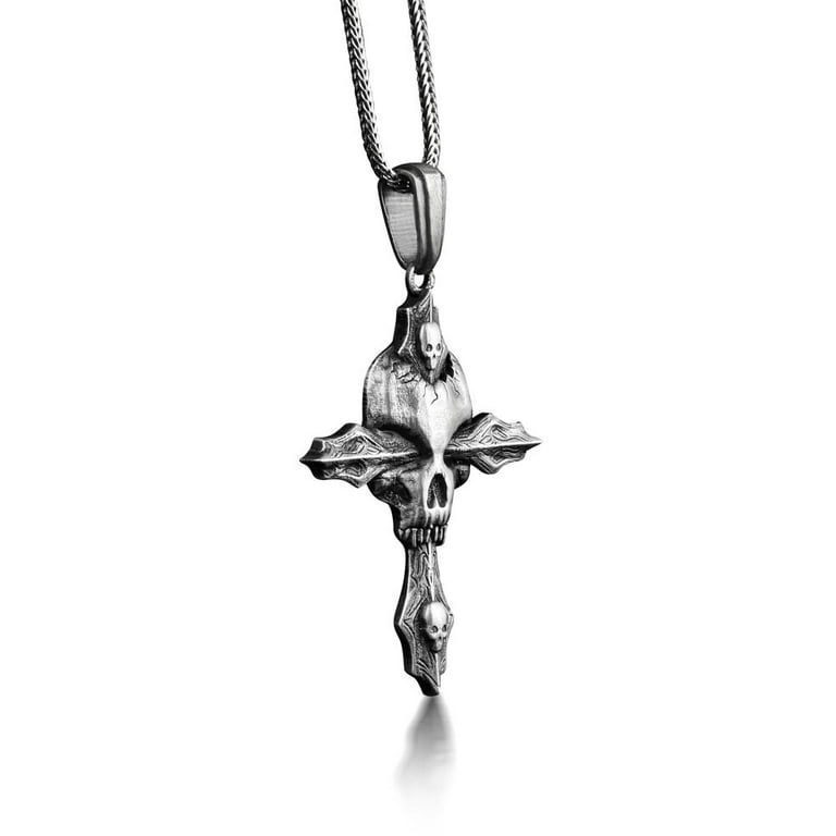 Mens gothic necklace store