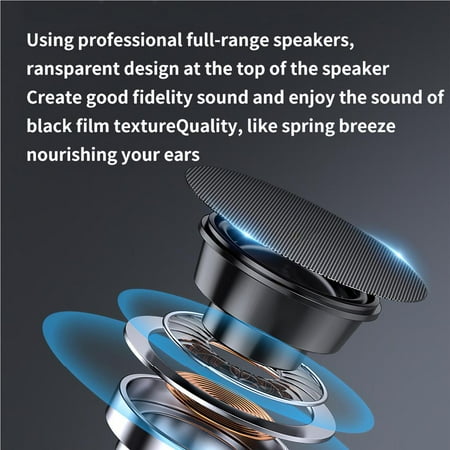Small Bluetooth 5.0 Speaker Noise Reduction Compact Rechargeable Voice 1000mah Broadcast ...