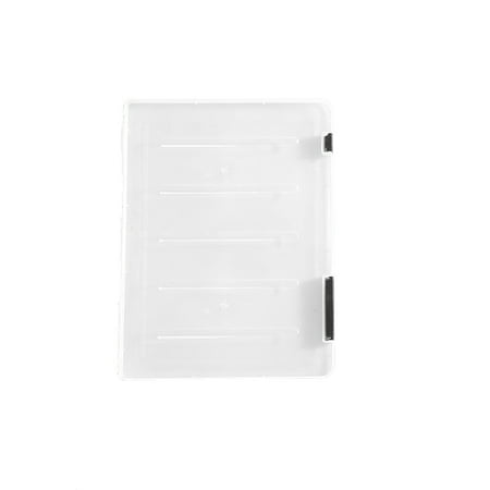 Stationery File Box School Office Portable PP Buckle Closure Document ...