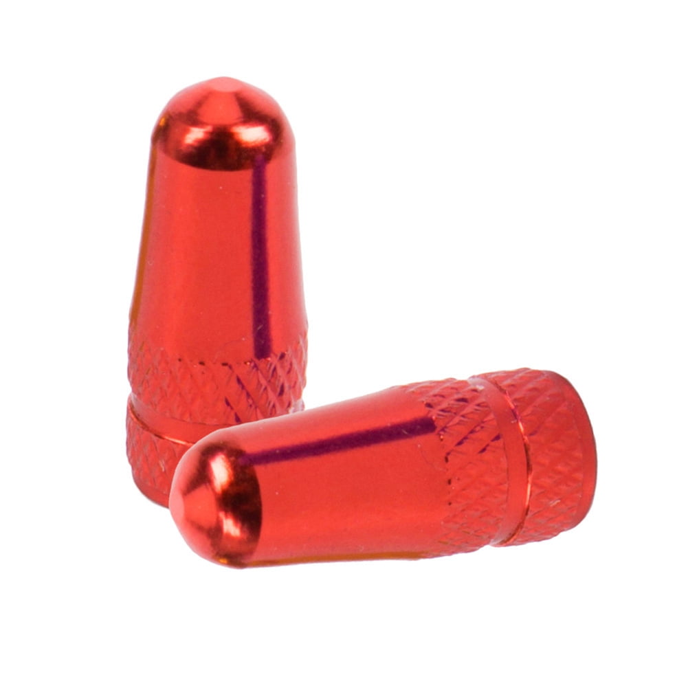 Bicycle Air Valve Cap French Bike Valve Cover Color Aluminum Alloy ...