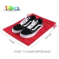 10 PCS Travel Shoe Bags, Non-Woven With Rope For Men and Women Travel ...