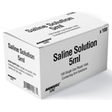 Bangerz Sunz Saline Solution Vials 5mL, 100 Count – Portable Single-Use ...