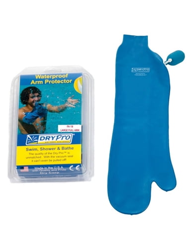 DRYPro Waterproof Vacuum Sealed Full Arm Cast Cover, Large - Walmart.com