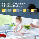 Filtrete Maximum Under Sink Water Filtration System 3US-MAX-S01 ...