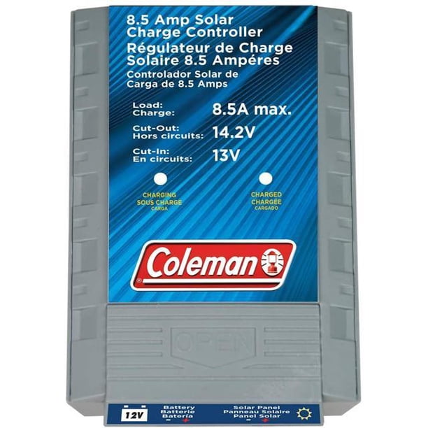 Coleman 8.5 Amp, 12-Volt Solar Charge Controller 51814 - Walmart.com